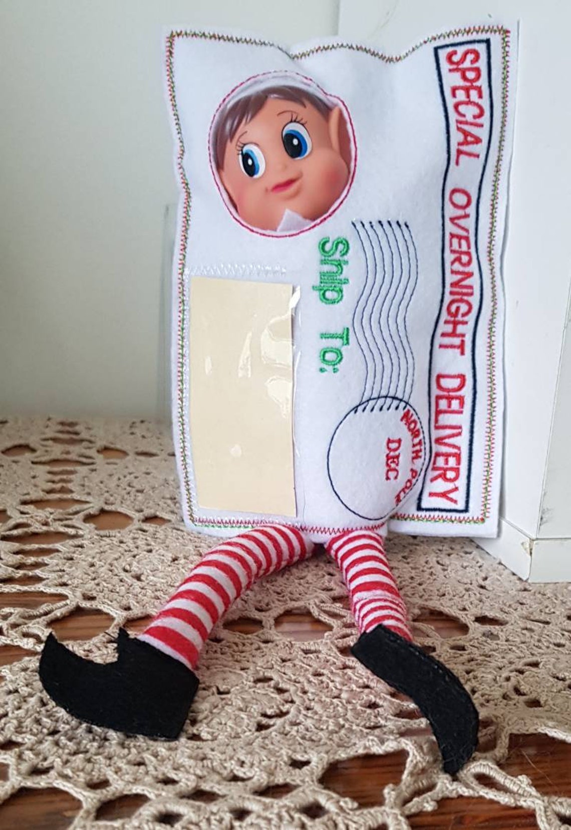 Elf Costume Elf Delivery Envelopes Chritmas Elf Clothes Elf - Etsy ...