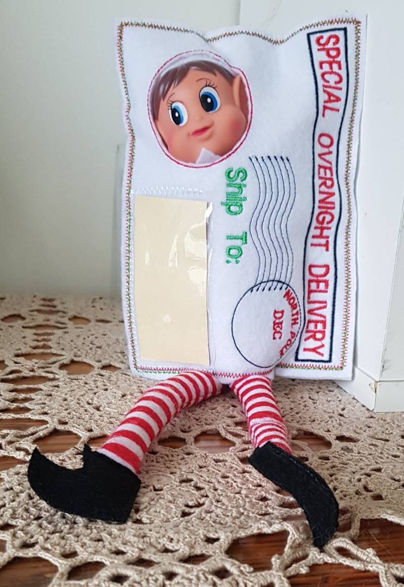 Elf Costume Elf Delivery Envelopes Chritmas Elf Clothes Elf - Etsy ...