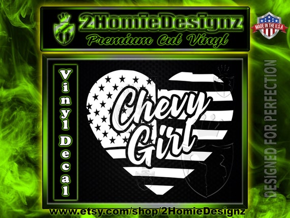Chevy Girl Logo America Flag Chevy Girl Shirt Kutee Boutique