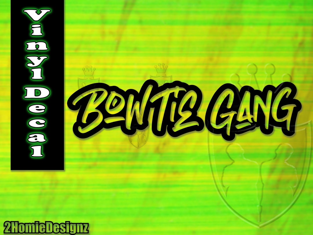 CHEVY BOWTIE GANG Vinyl Decal Sticker Car Truck Window Multiple Colors ...