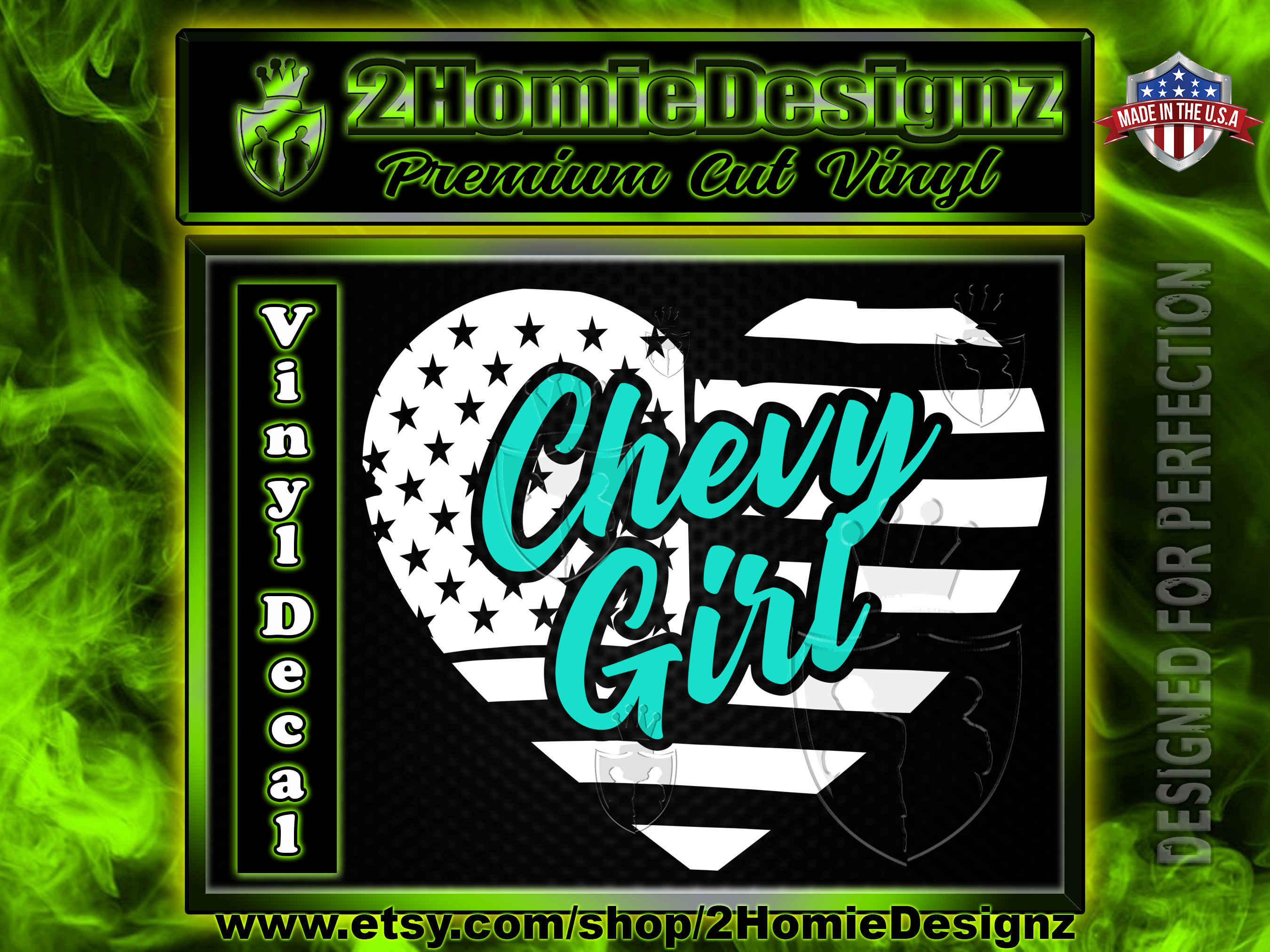 Chevy Girl Decal