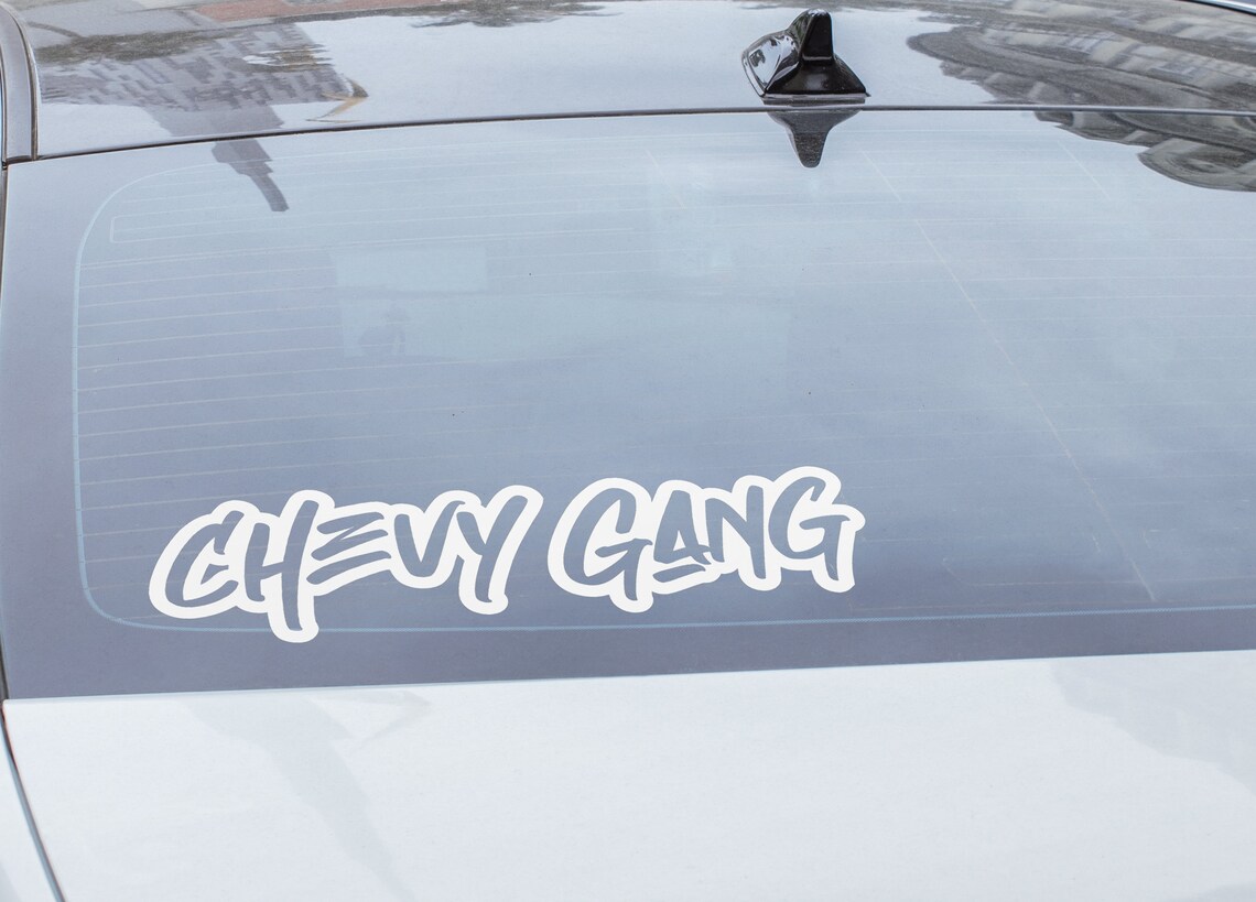 Chevy Gang Vinyl Decal Premium Car Truck Decal Window - Etsy
