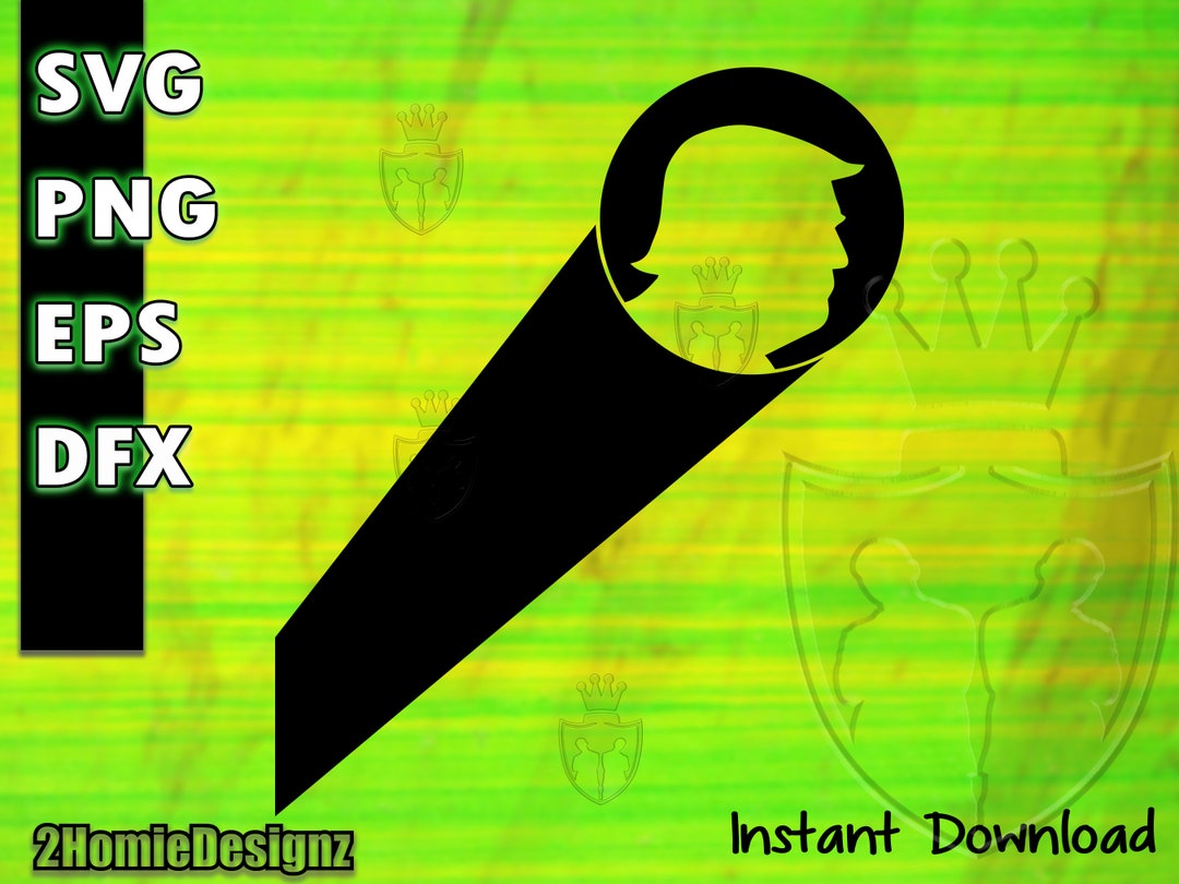 Trump Bat Signal Svg, Make America Great, Svg Eps Dfx Png Instant ...