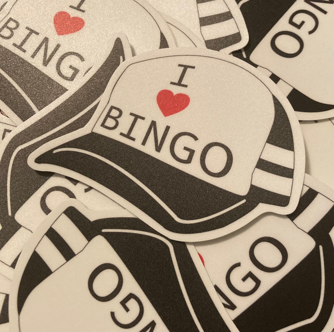 I Heart Bingo - Fall Out Boy Sticker - Etsy