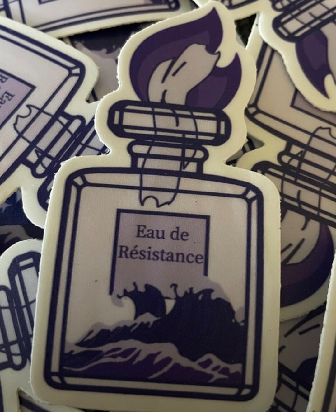 Eau De Résistance - Fall Out Boy Sticker - Etsy