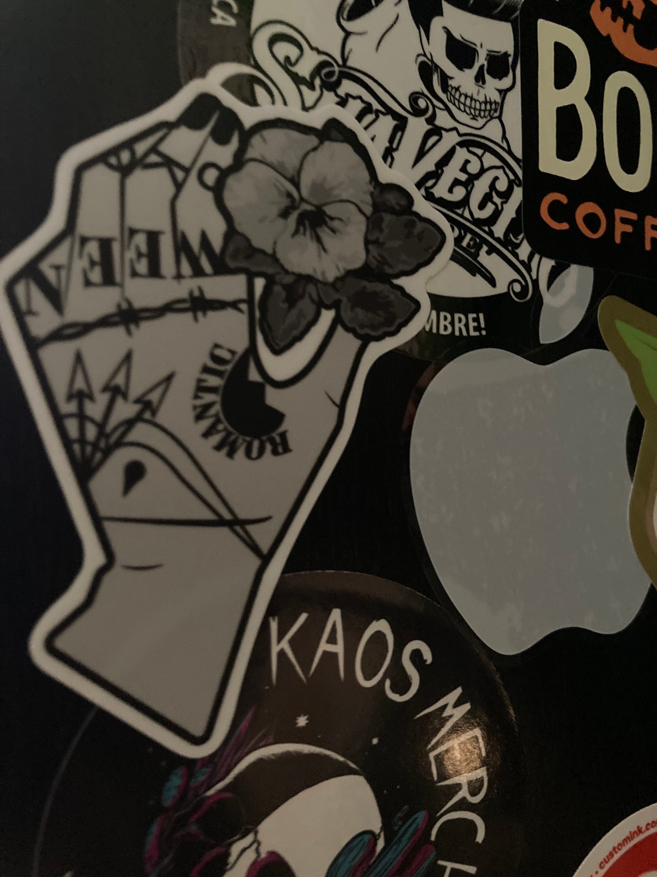 Frank Iero Ween Hand Pansy Sticker - Etsy