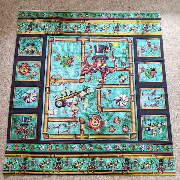 Steampunk Quilt Kit - Etsy