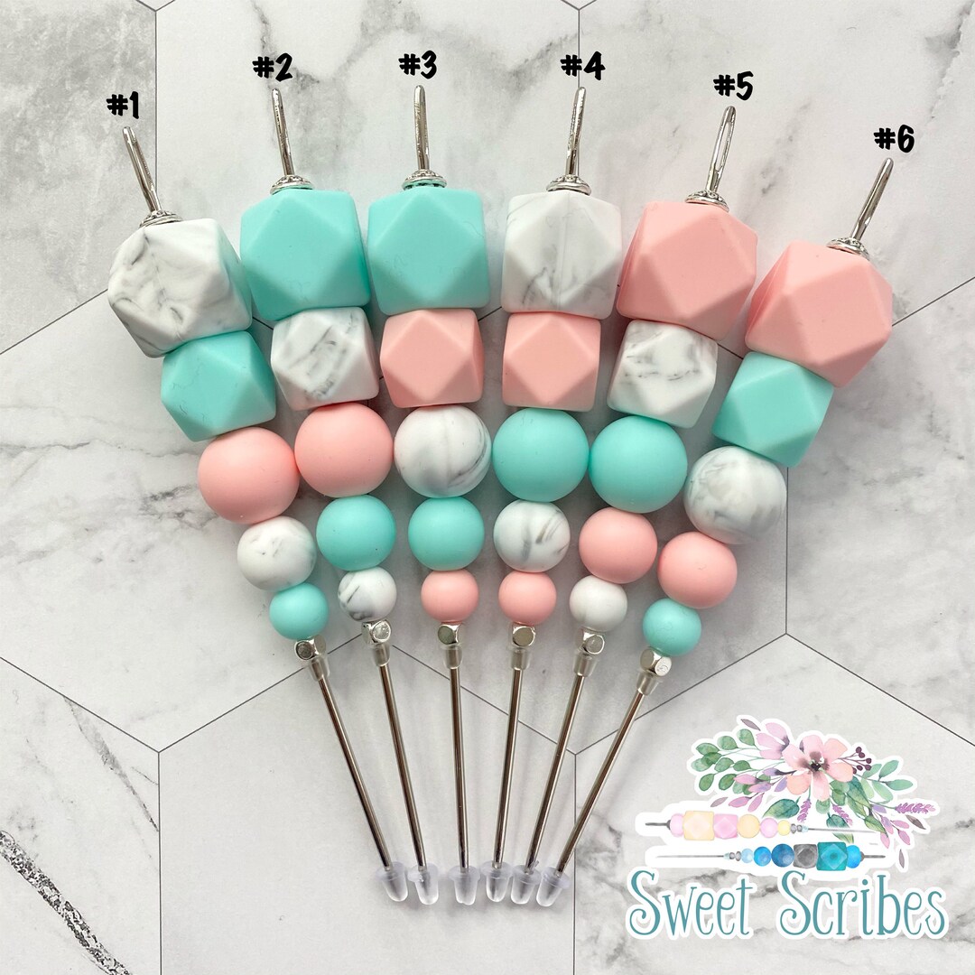 5" Aqua Pink Quartz Collection, Cookie Scribe, Scribe Tool, Pink Scribe ...