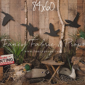 Duck Hunt -photography Printed Backdrop- Fabric Backdrop- Polypaper ...