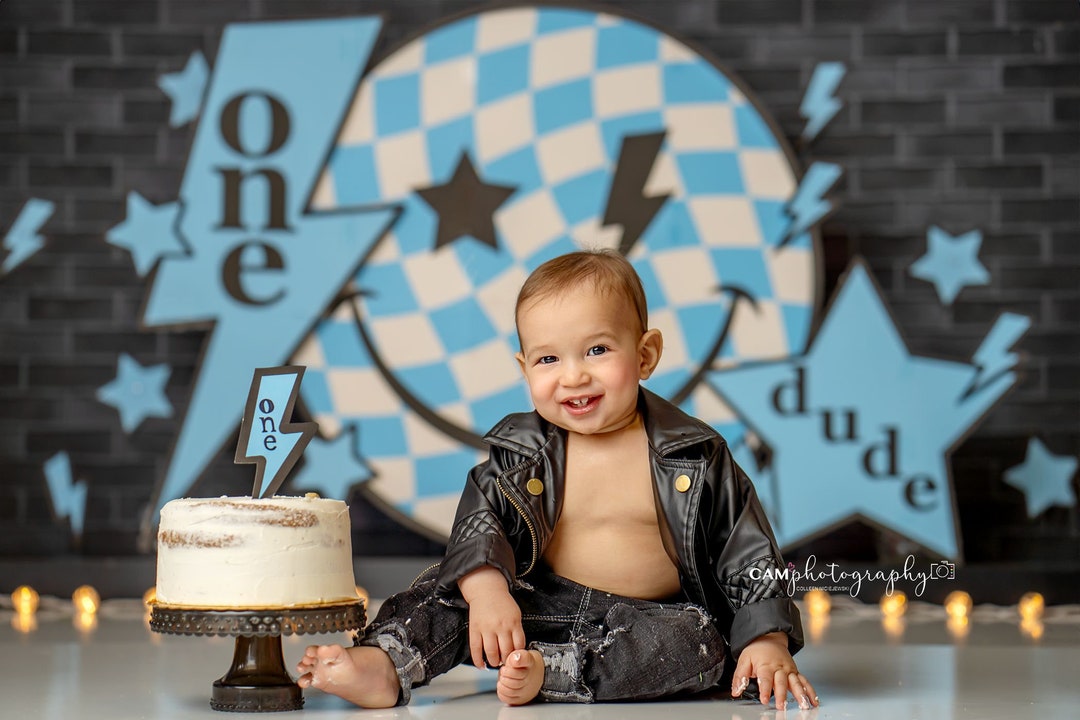 One Cool Dude- Photography Printed Backdrop - Fabric Backdrop - Poly ...