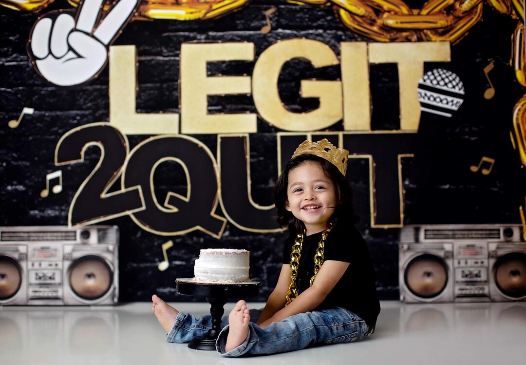 2 Legit 2 Quit - Photography Backdrop - Hip Hop Backdrop - Wutang ...