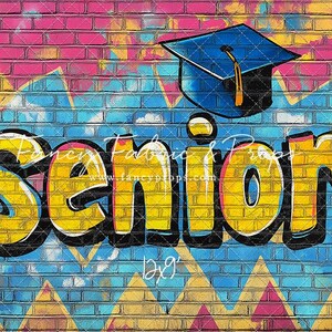 Graffiti Gold With Sweep Option - Photography Printed Backdrop- Fabric ...
