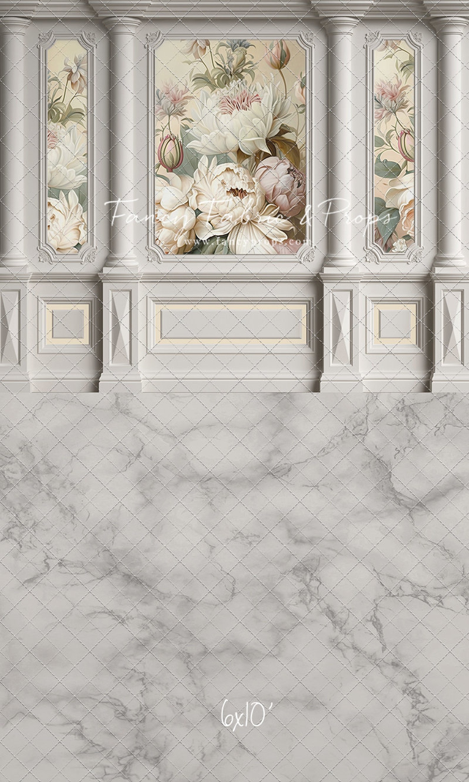 Enchanting Dream White Wall - With Sweep Option - Photography Printed ...