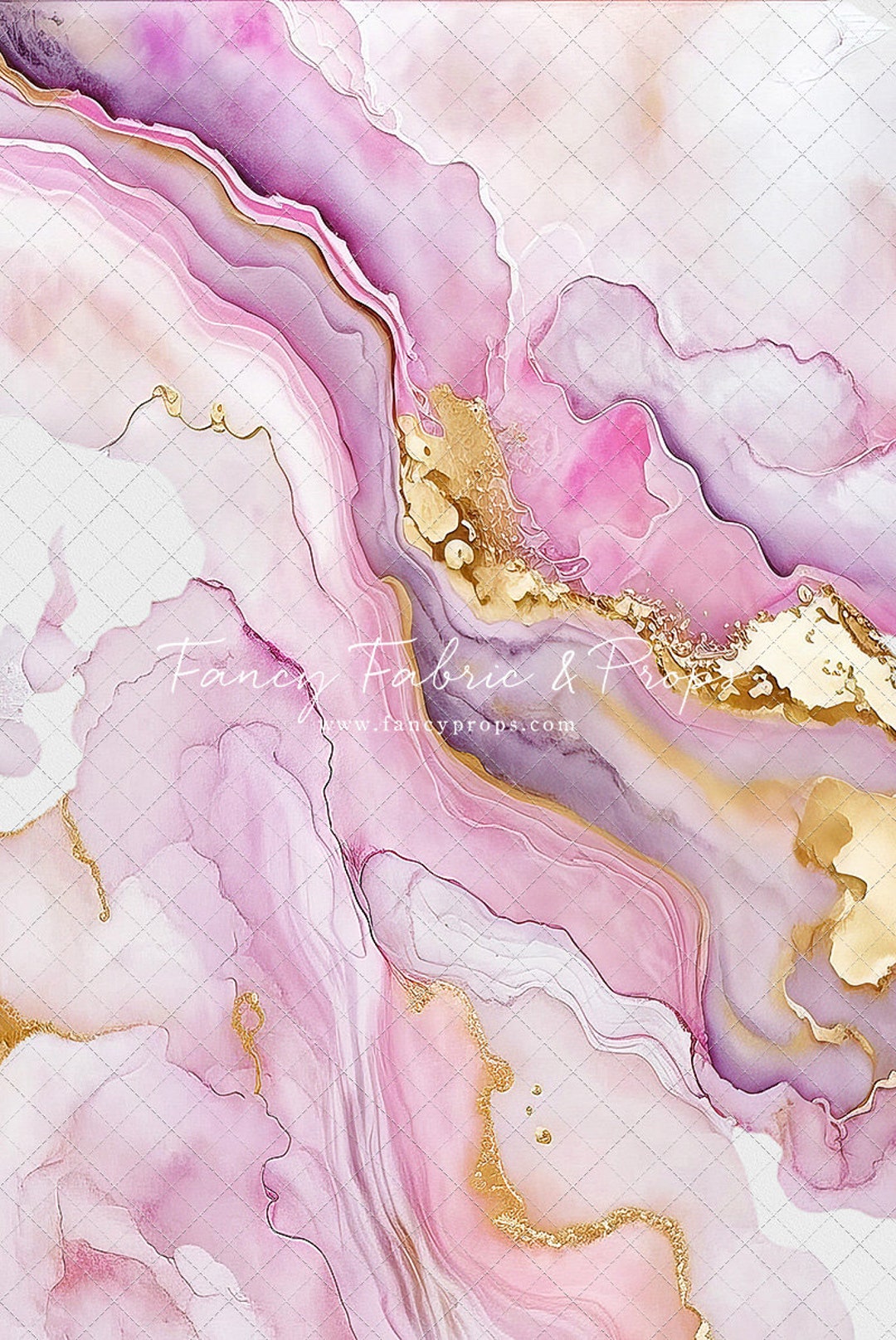 Rose Gold Marble Swirl -photography Printed Backdrop- Fabric Backdrop ...