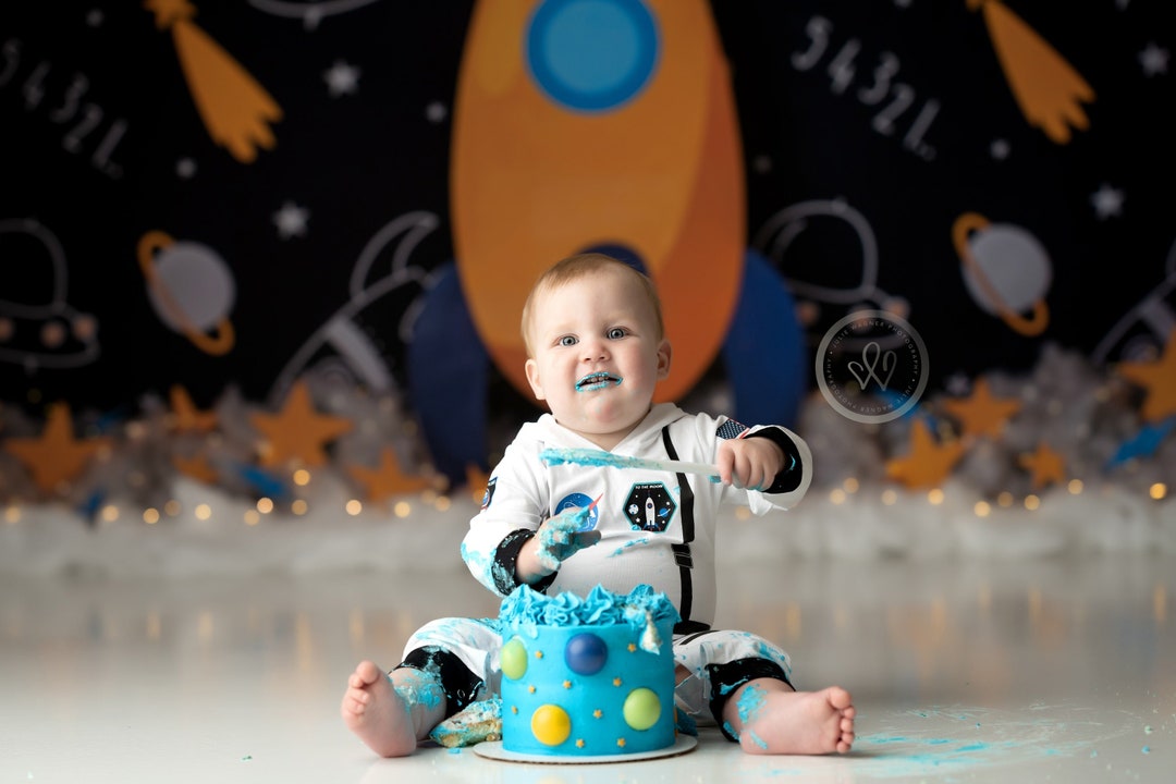 Spaced Out - Wrinkle Free Fabric - Photography Backdrop - Etsy