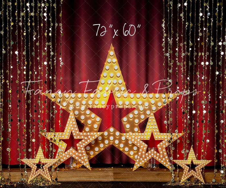 King of Rock N Roll -photography Printed Backdrop- Fabric Backdrop ...