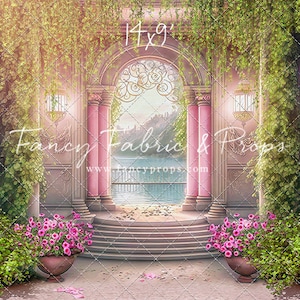 Bridgerton Greens With Sweep Option - Photography Backdrop - Fabric ...