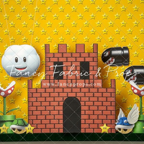 Mario Kart Backdrop - Etsy