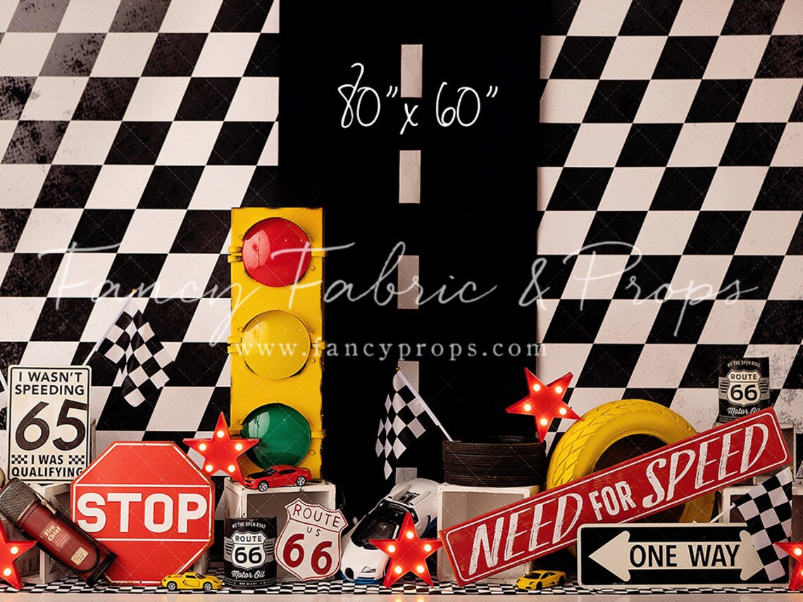 Need for Speed - Photography Printed Backdrop- Fabric Backdrop ...