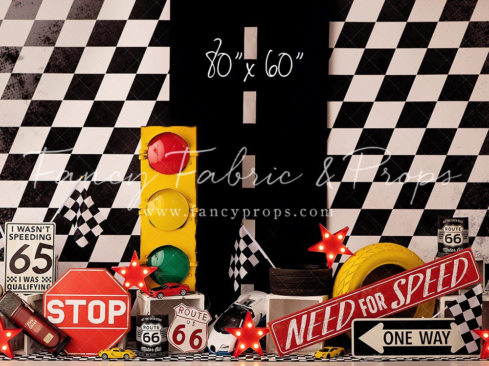 Need for Speed - Photography Printed Backdrop- Fabric Backdrop ...
