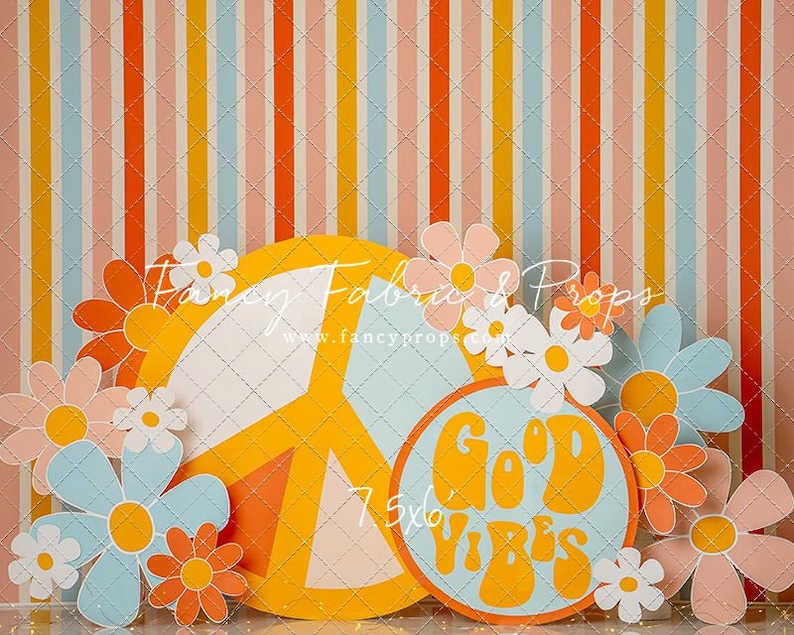 Little Hippie- Photography Printed Backdrop - Fabric Backdrop - Poly ...
