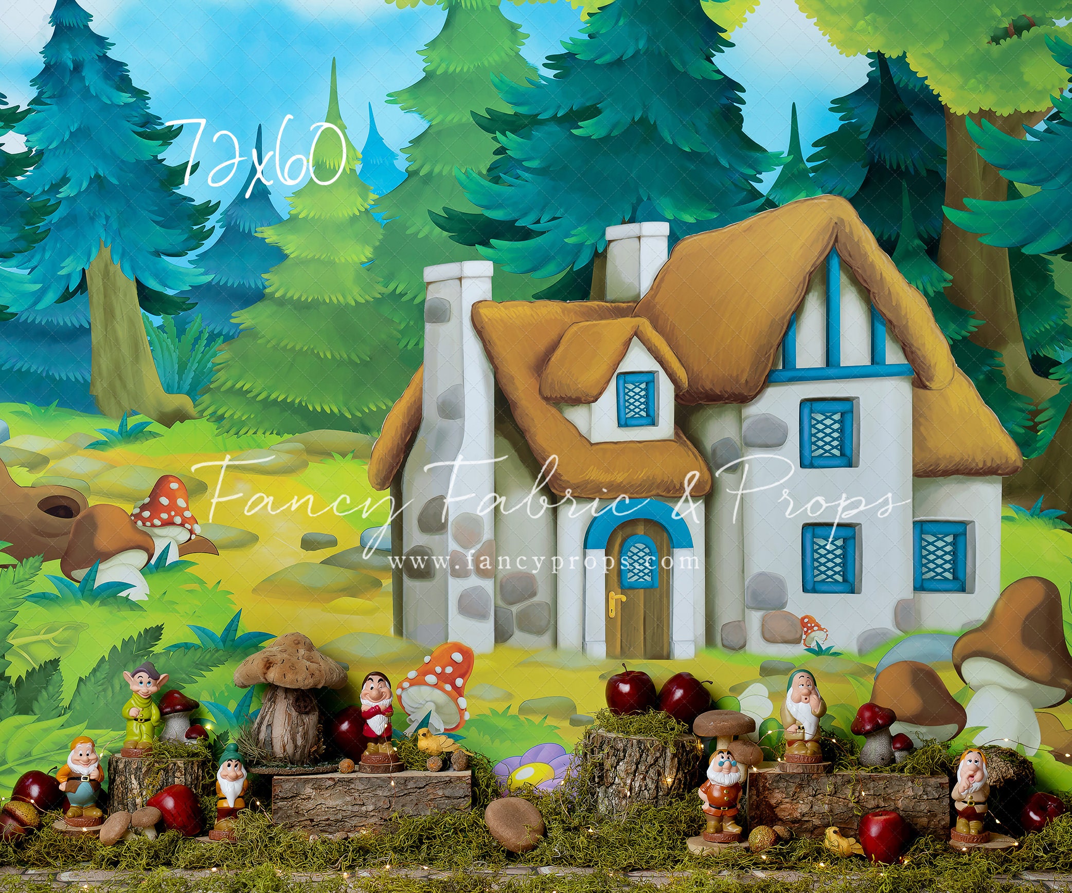 Hi Ho - Photography Printed Backdrop - Fabric Backdrop - Poly Paper ...