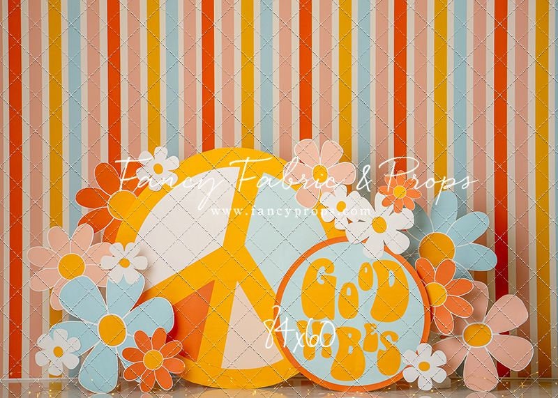 Little Hippie- Photography Printed Backdrop - Fabric Backdrop - Poly ...