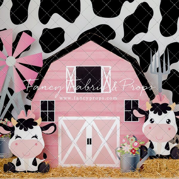Pink Barn Backdrop - Etsy