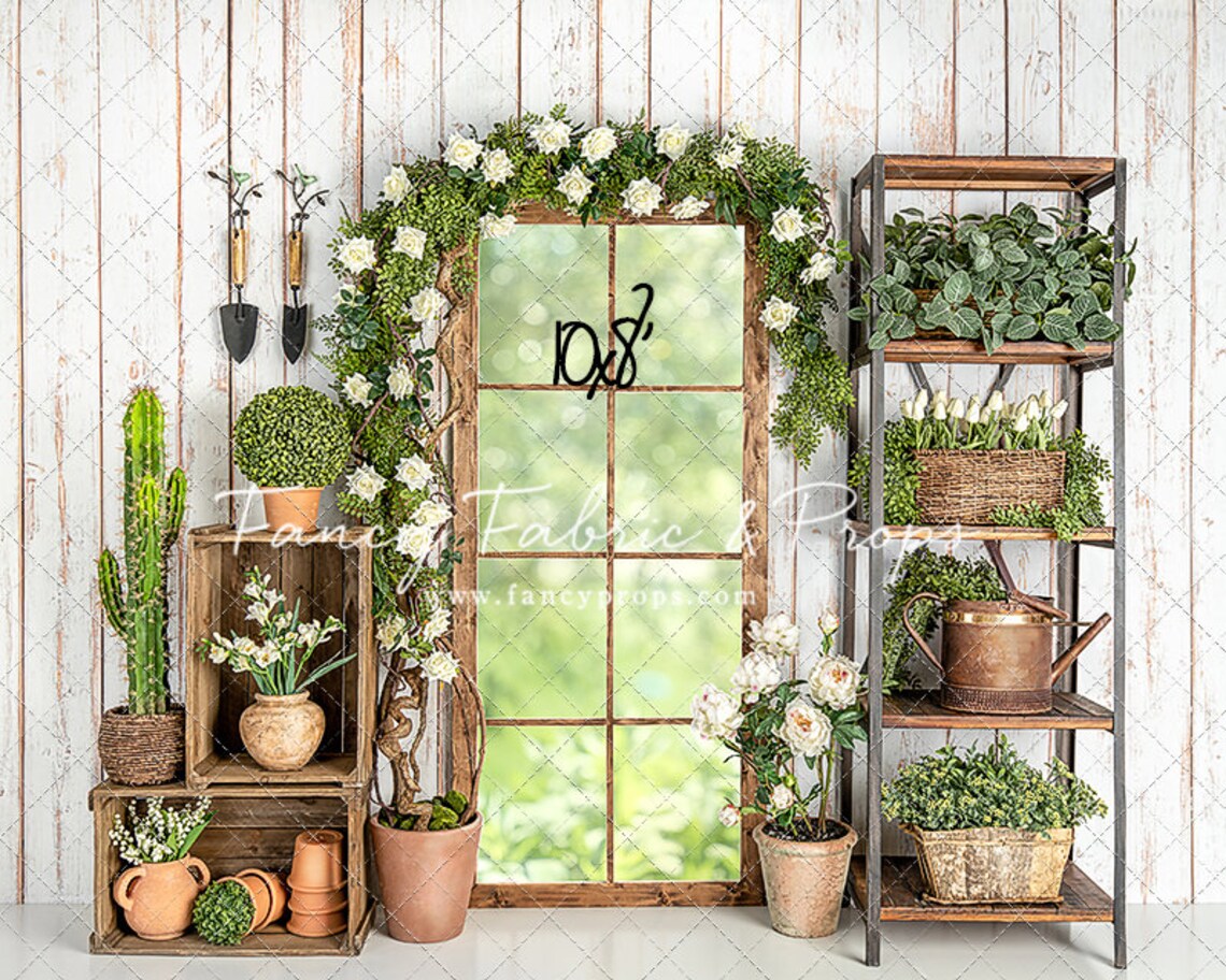 Planting Dreams - Photography Printed Backdrop- Fabric Backdrop ...