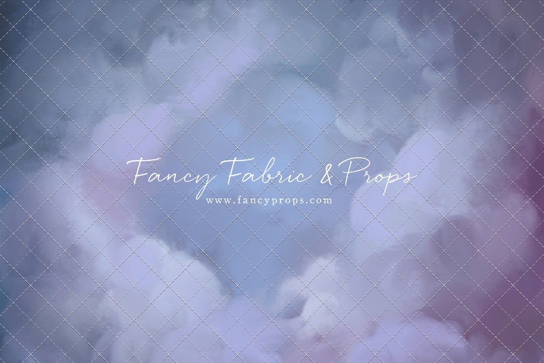 Periwinkle Clouds Cloud Collection Poly Paper Photography Backdrop - Etsy
