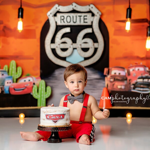 Cars the Movie Backdrop - Etsy