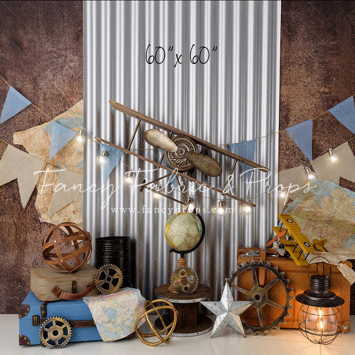 Hangar One - Photography Printed Backdrop - Fabric Backdrop - Polypaper ...