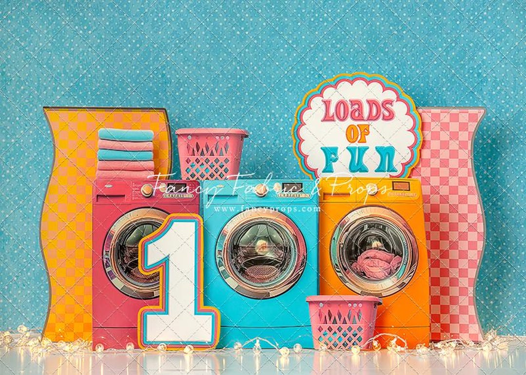 Loads of Fun -photography Printed Backdrop- Fabric Backdrop- Polypaper ...