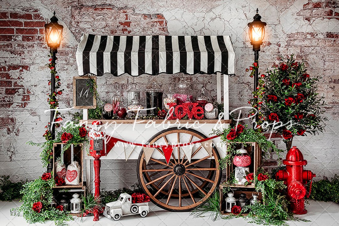 Love is Sweet poly Paper Photography Backdrop - Etsy