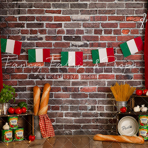 Viva L'italia - Photography Printed Backdrop- Fabric Backdrop ...