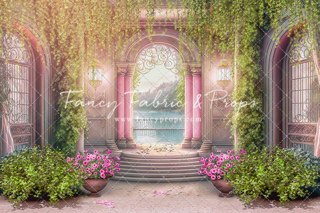 Bridgerton Greens With Sweep Option Wrinkle Free Fabric Photography ...