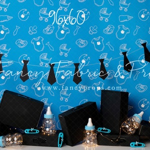 Baby Corp - Photography Backdrop - Boss Baby Backdrop - 1st Birthday ...