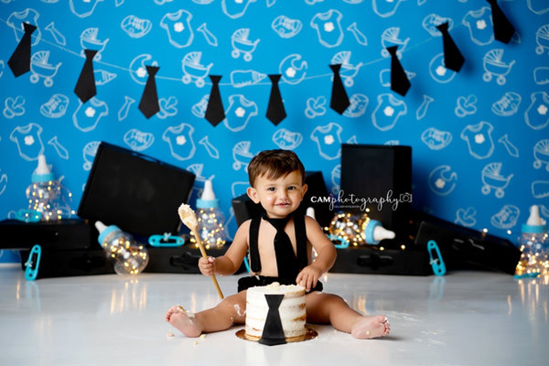 Baby Corp - Photography Backdrop - Boss Baby Backdrop - 1st Birthday ...