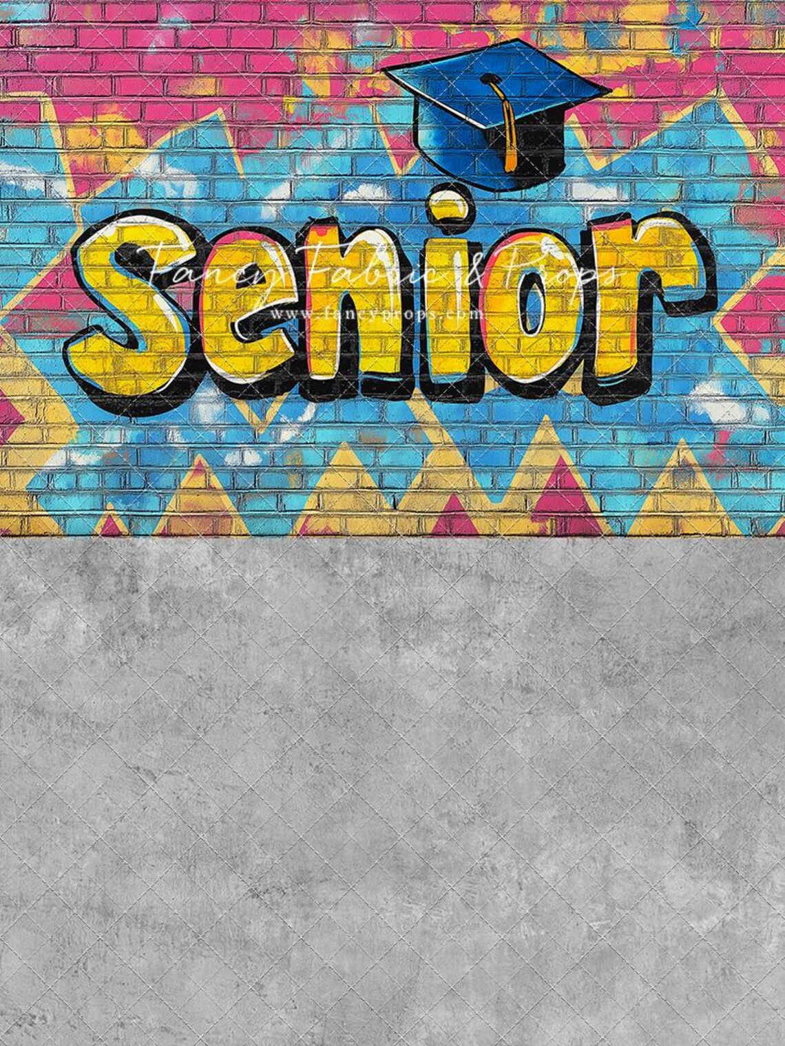 Graffiti Gold With Sweep Option - Photography Printed Backdrop- Fabric ...