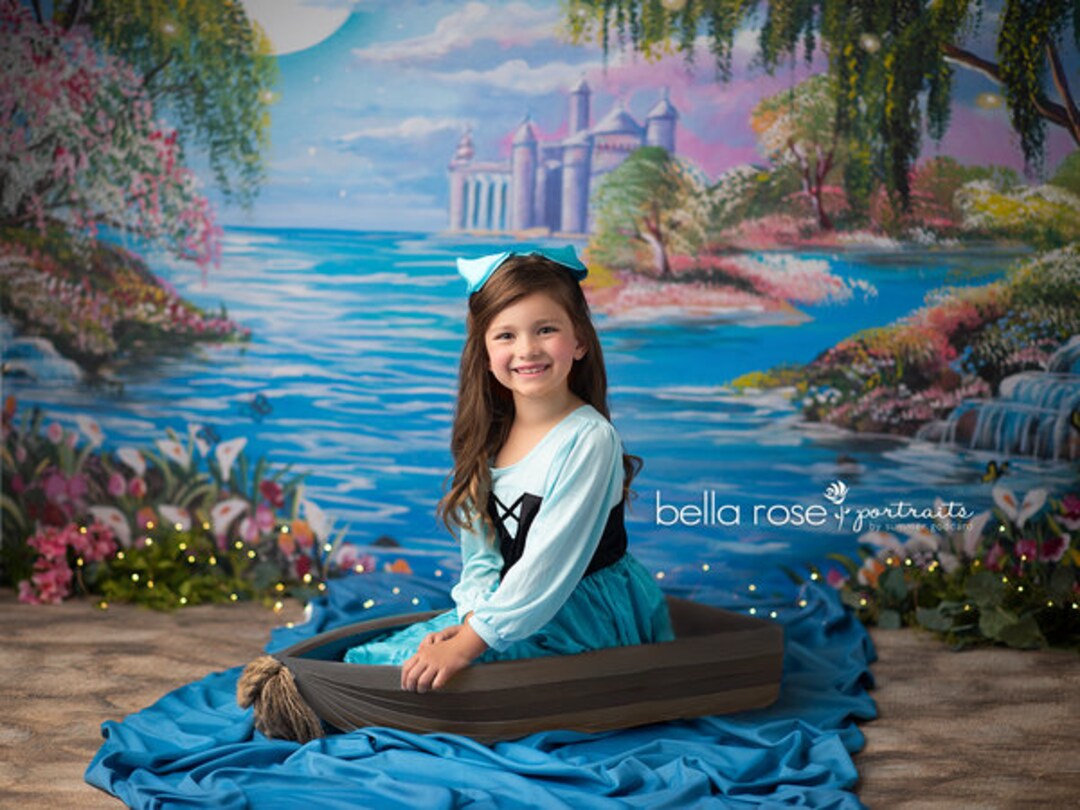 Ariel's Grotto wrinkle Free Fabric Photography Backdrop - Etsy