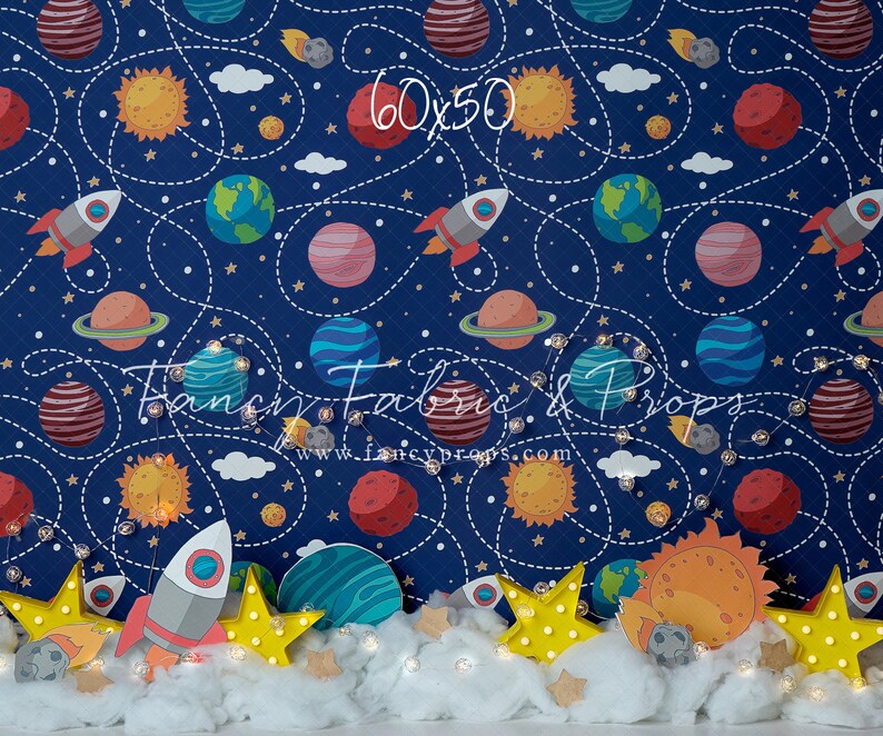 A Galaxy Far Far Away Poly Paper Photography Backdrop - Etsy