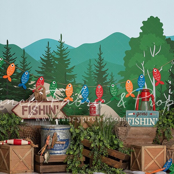 Fishing Backdrop - Etsy