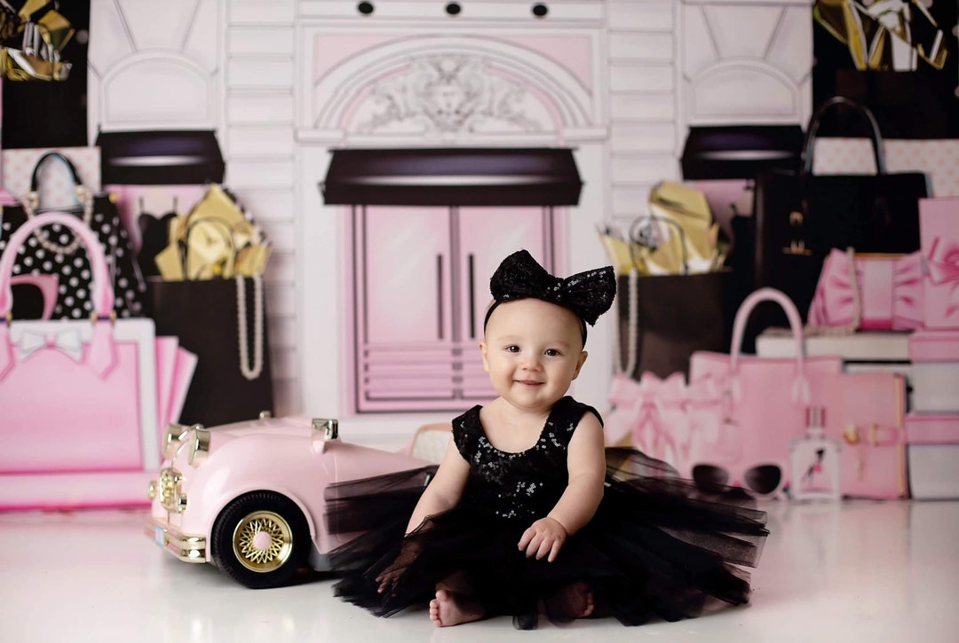 Perfume & Pearls -photography Printed Backdrop- Fabric Backdrop ...