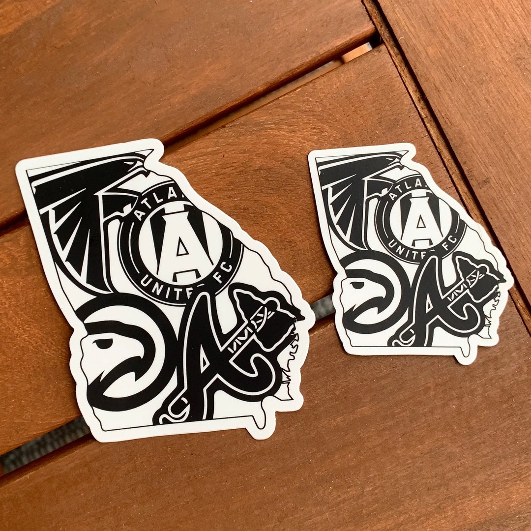 Atlanta Sports, Atlanta Sports Sticker, Sports Sticker, ATL Sports, ATL ...