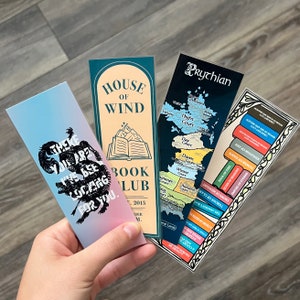 SJM Bookmark, ACOTAR Bookmark, Throne of Glass Bookmark, Court of ...