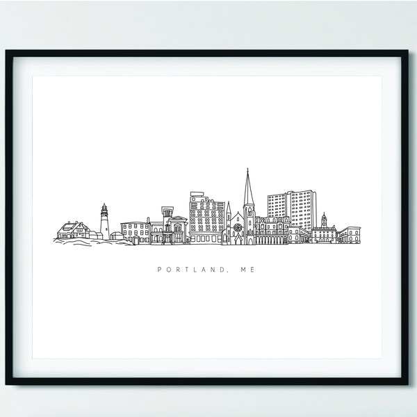 Maine Print - Etsy