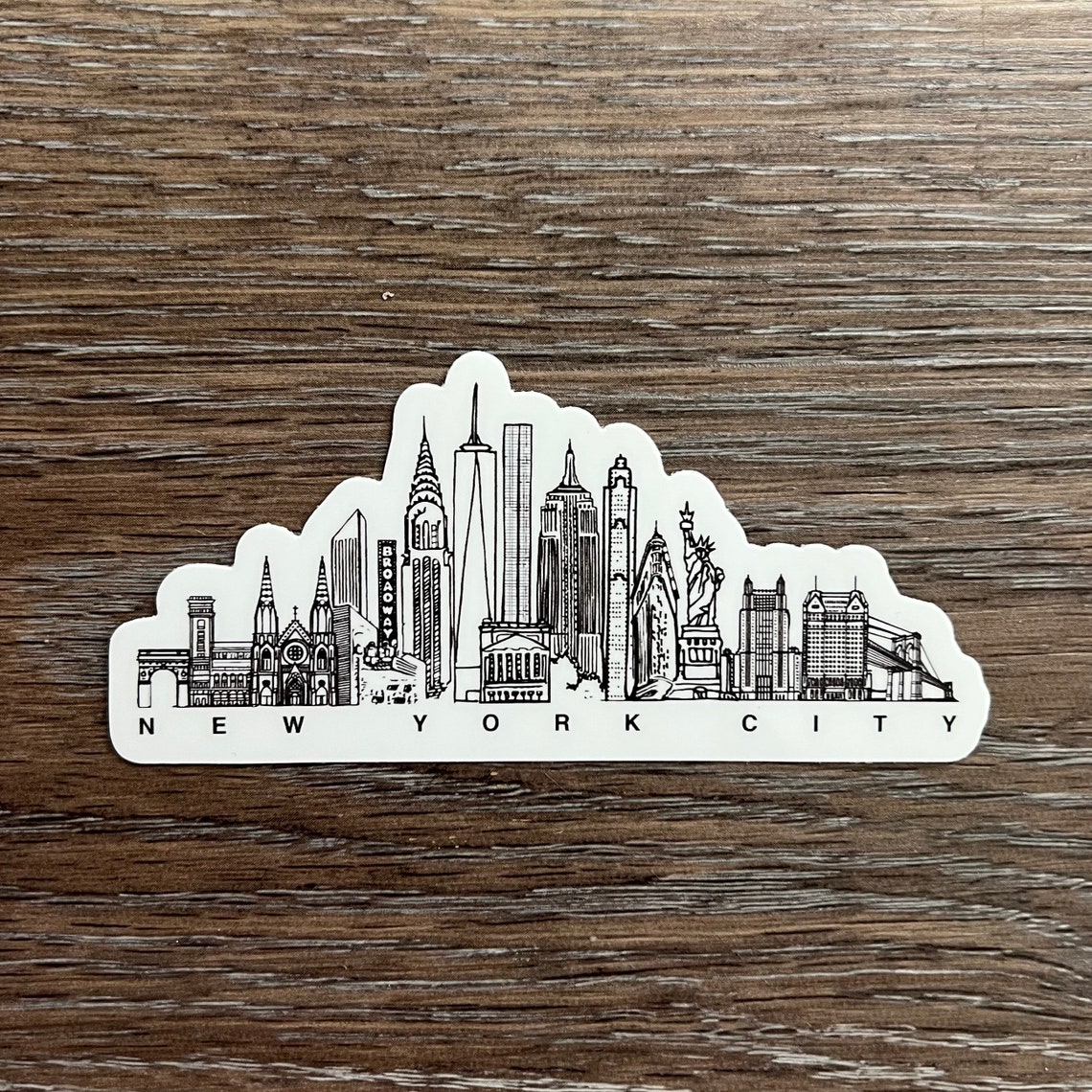 New York City Sticker Nyc Nyc Sticker New York Sticker New - Etsy