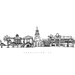 Digital Atl Georgia Line Drawing, Atlanta Georgia, Atlanta Line Drawing ...