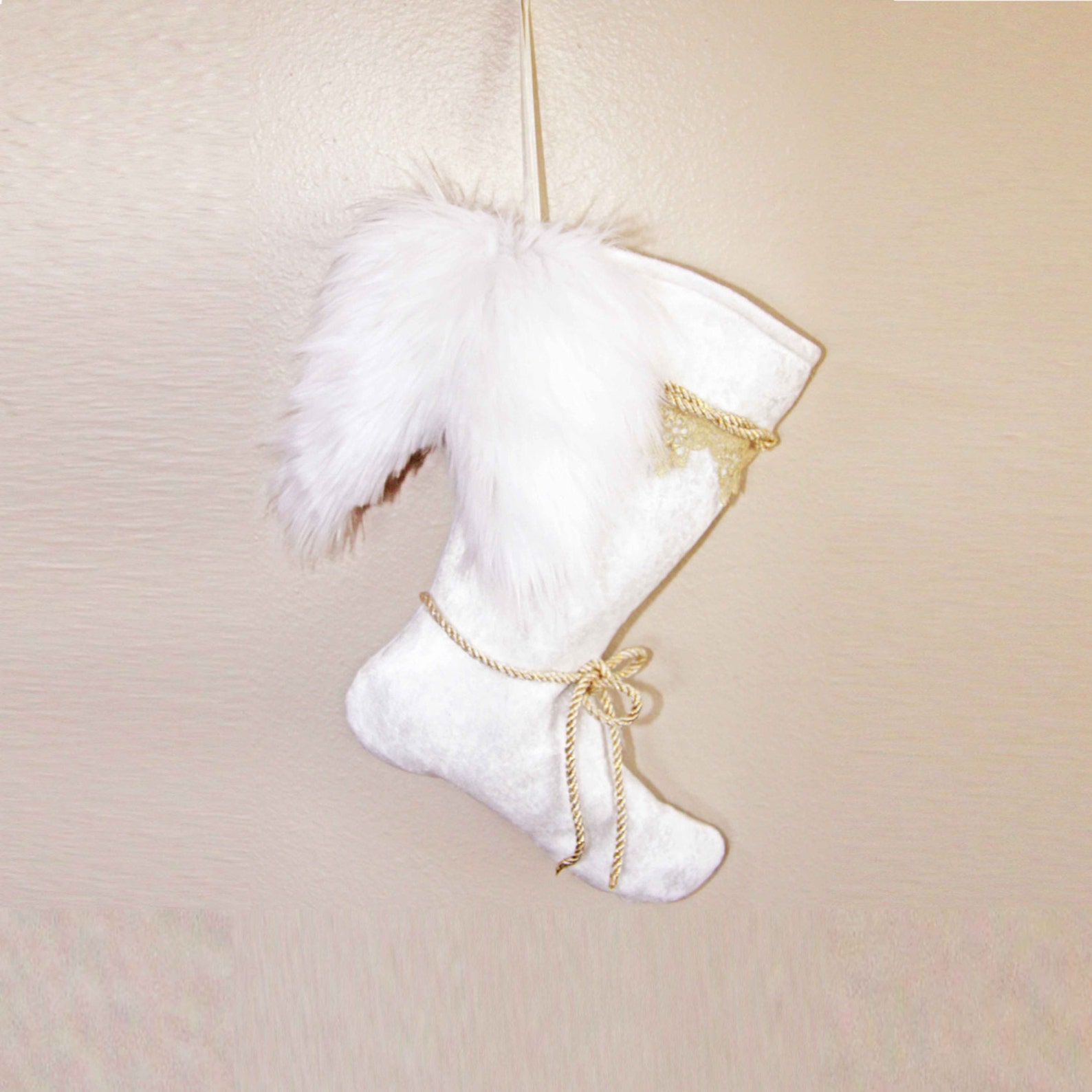 Angel Christmas Stocking - Etsy