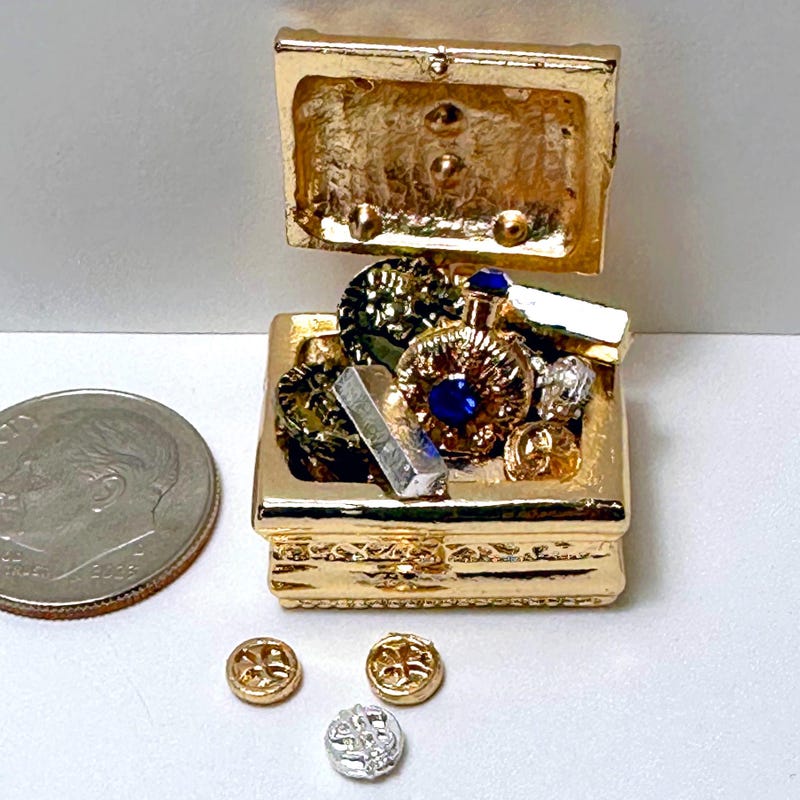 Gold Treasure Chests - Etsy